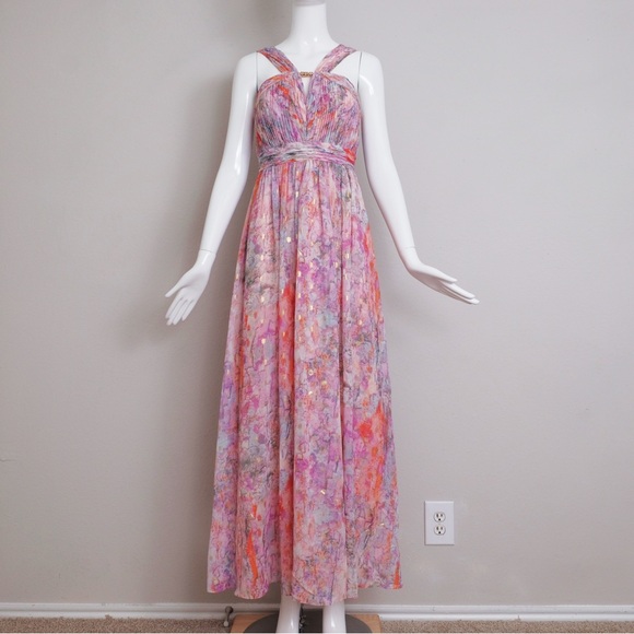 Ivanka Trump | Dresses | Nwot Ivanka Trump Designer Long Dress Keyhole ...